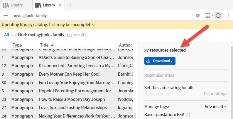RESOLVED BUG: Bad assumption of user's intent ... and no way to correct? - Logos Community